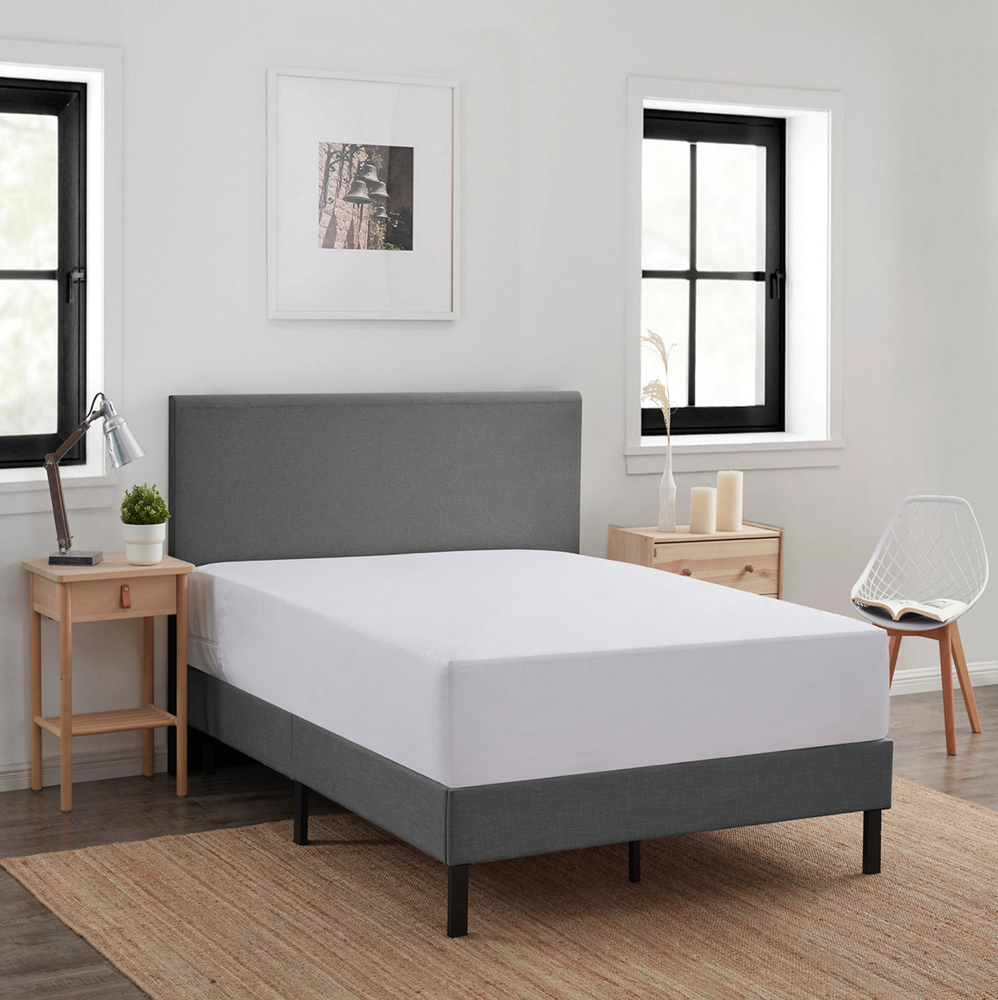 Sleeptone Waterproof Mattress Encasement Zippered Protector